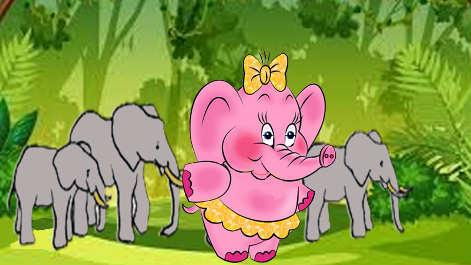 La elefanta rosa. Una lección para los peques